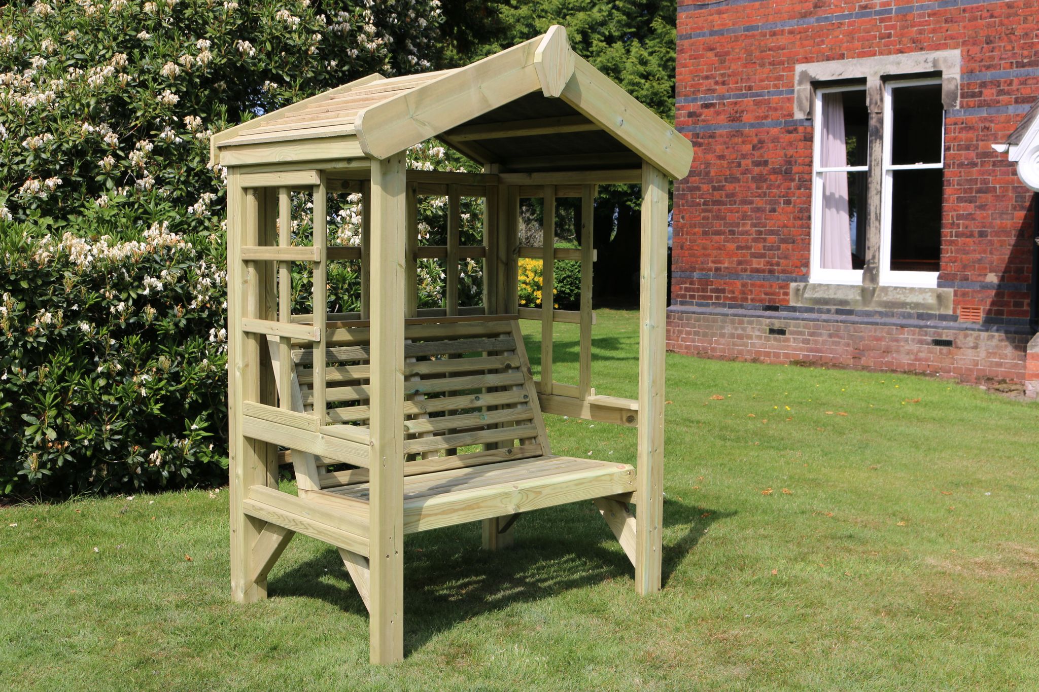 Cottage Arbour Trellis - Taylors Garden Buildings
