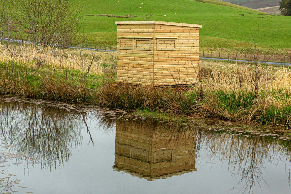 Bespoke Bird Watching Shed 2m x 2m | Premium Wildlife Observation Hut ...