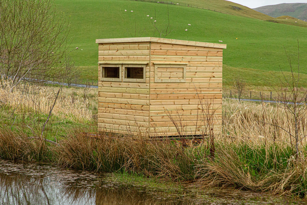 Bespoke Bird Watching Shed 2m x 2m | Premium Wildlife Observation Hut ...