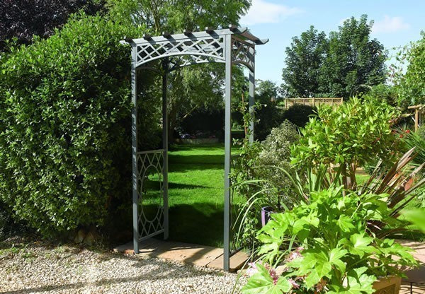 Wrenbury Metal Arch - Taylors Garden Buildings