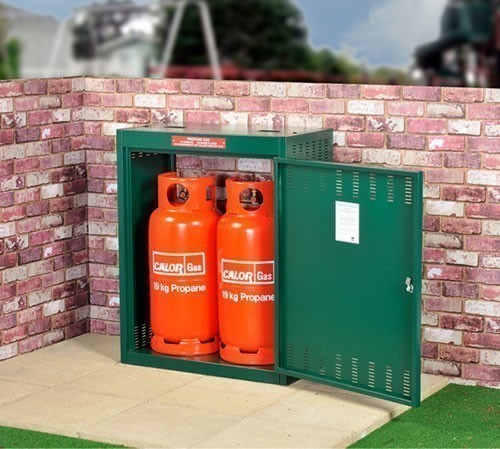 ASGAS 38 Metal Gas Storage Unit (2 x 19kg bottles) - Taylors Garden ...
