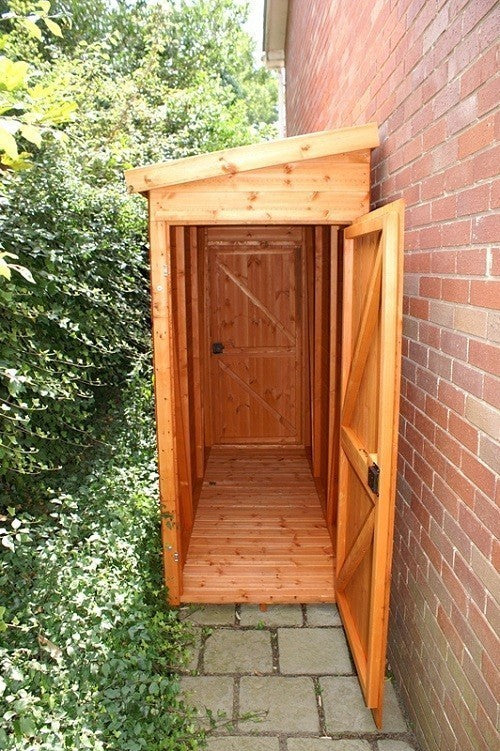 Storage Solution Shed 8'x3' Including Assembly - Taylors Garden Buildings