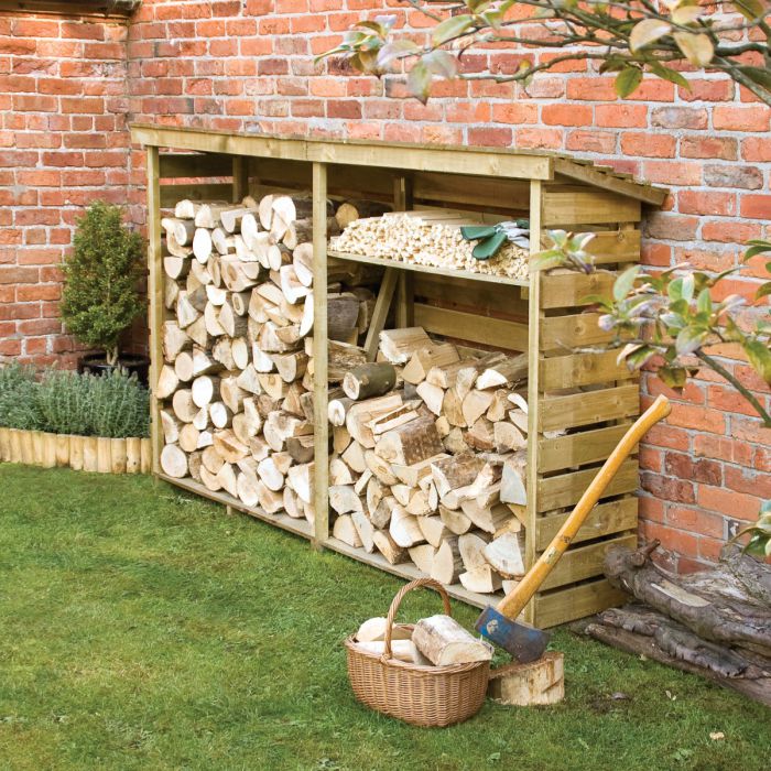 Rowlinson Large Log Store - Taylors Garden Buildings