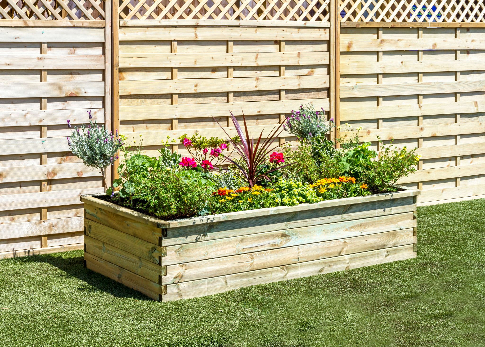 Sleeper Raised Bed - Large - Taylors Garden Buildings