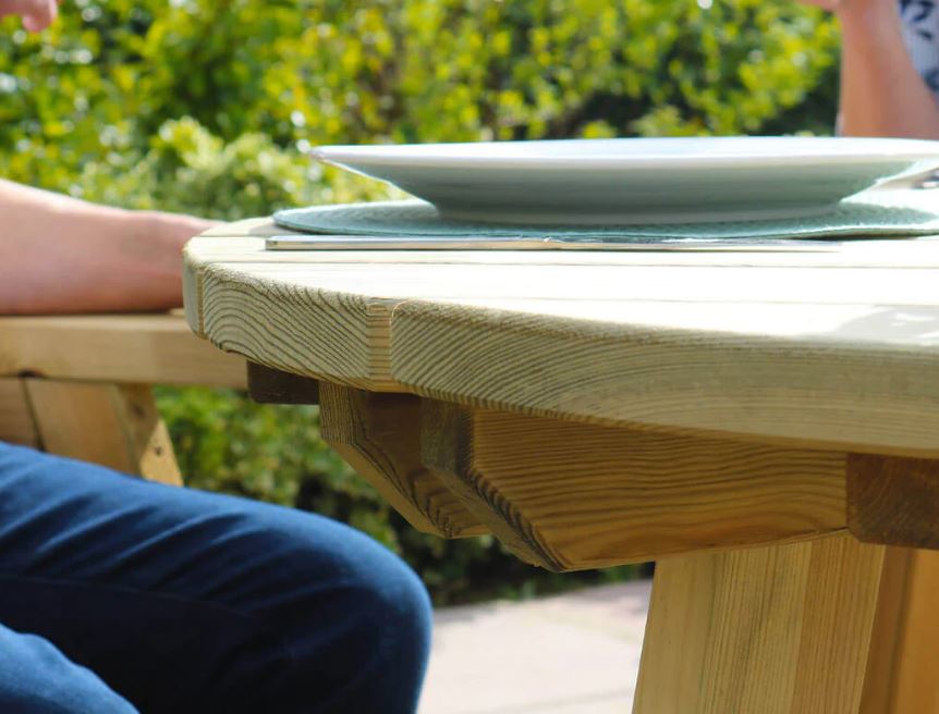 Freya Round Dining Set - Taylors Garden Buildings